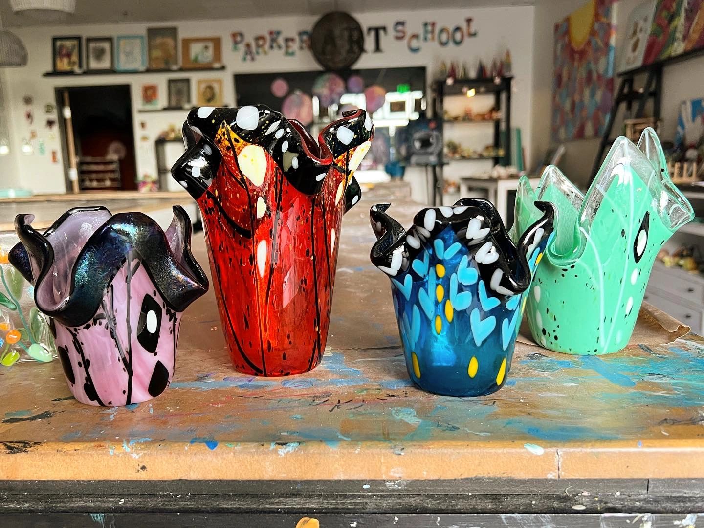 Glass Fusion Butterfly and Moth Art